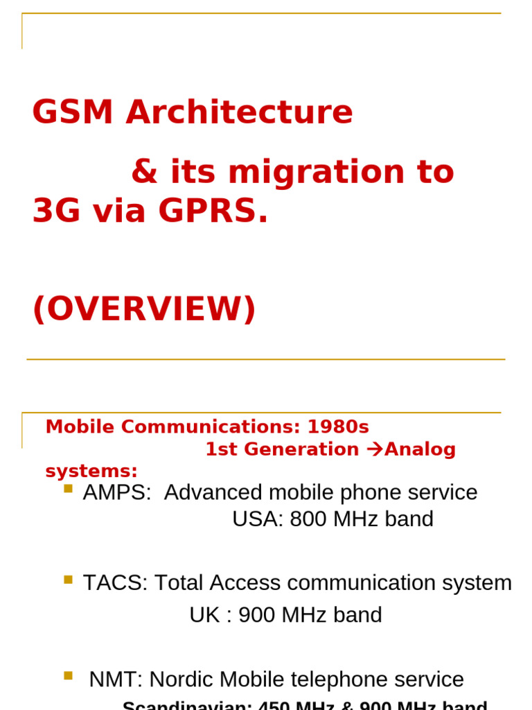 GSM WORKSHOP Updated | PDF