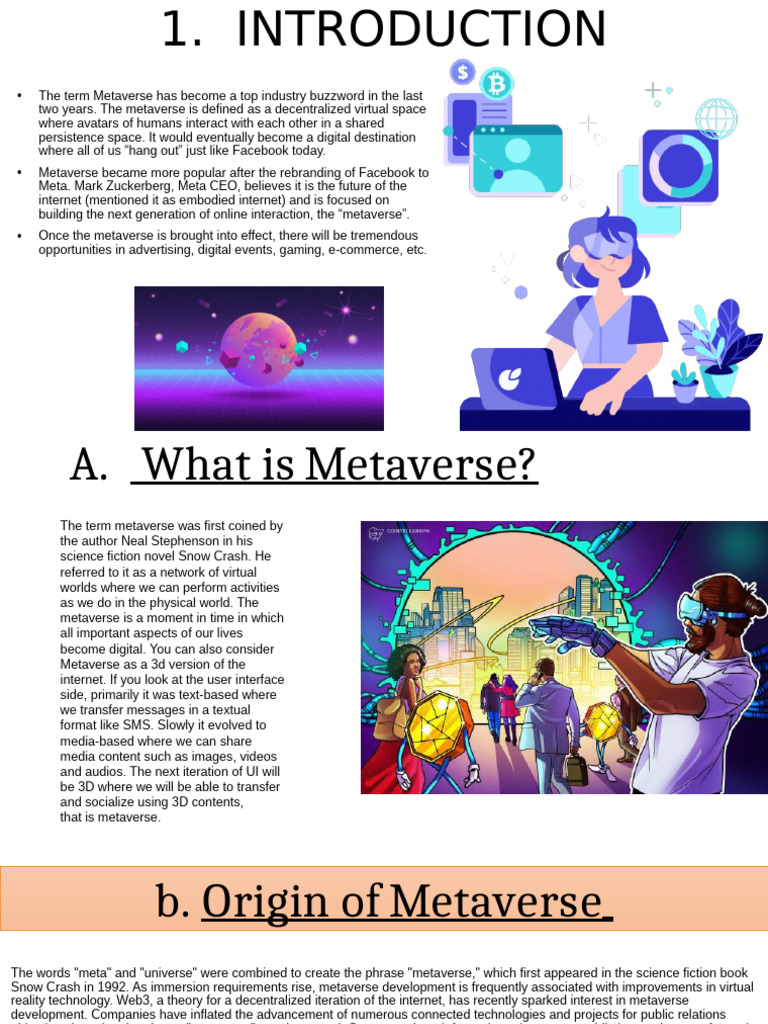 Metaverse: Future of Digital Interaction | PDF | Virtual Reality ...