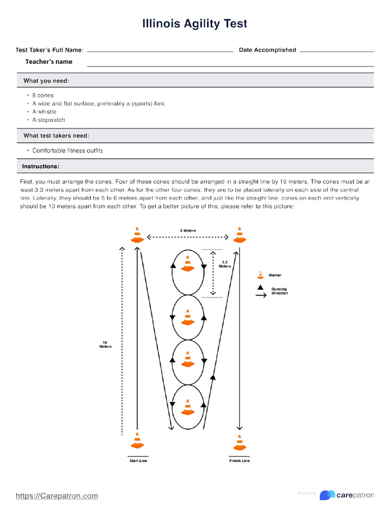 Illinois-agility-test | PDF