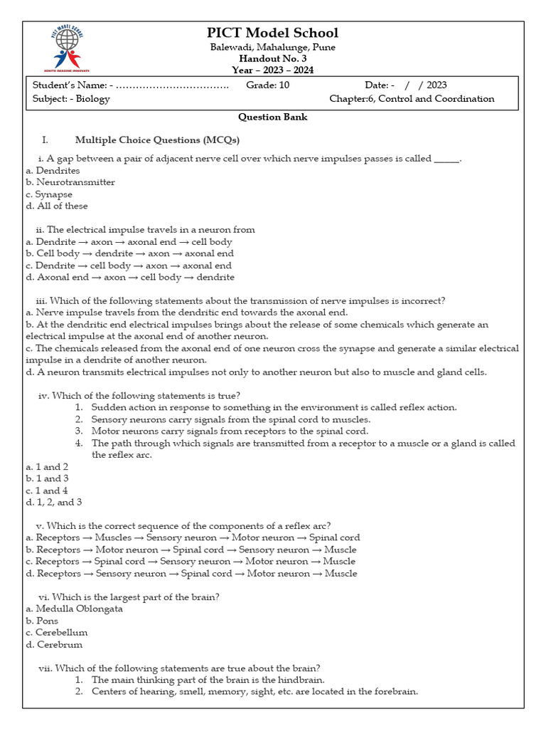HO3 Grade 10 Biology Week 13 | PDF