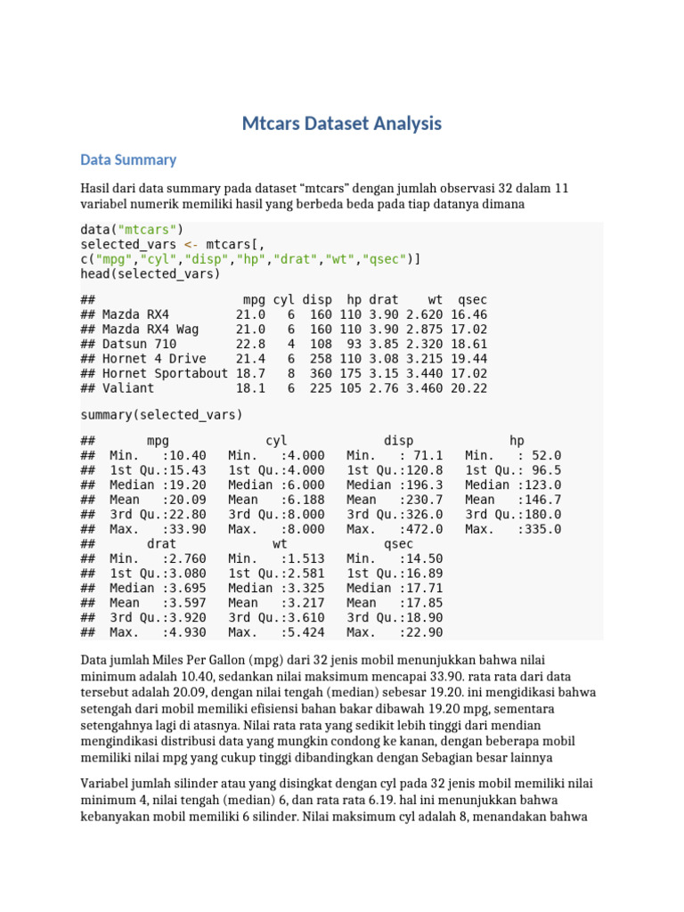 Latihan Rmarkdown | PDF