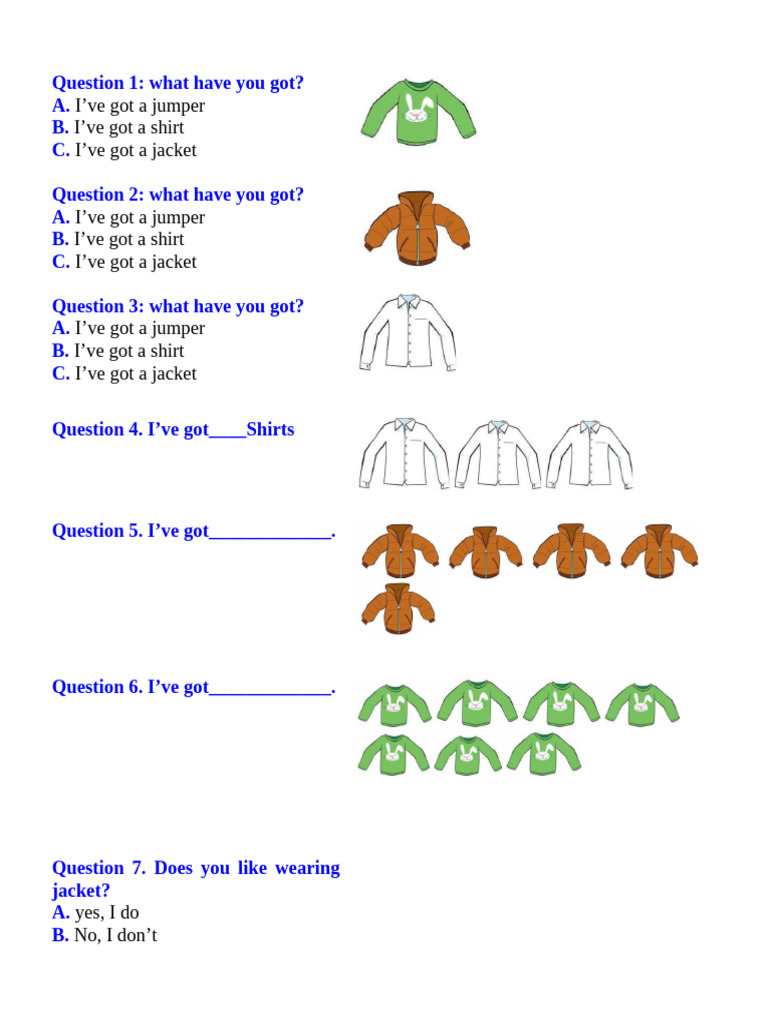 Unit 8 Fam Starter | PDF