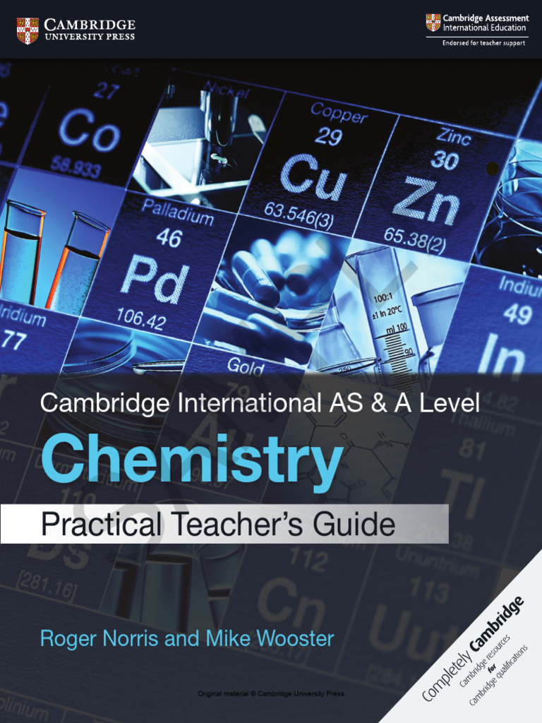 As A Level Chemistry Teacher S Guide | PDF