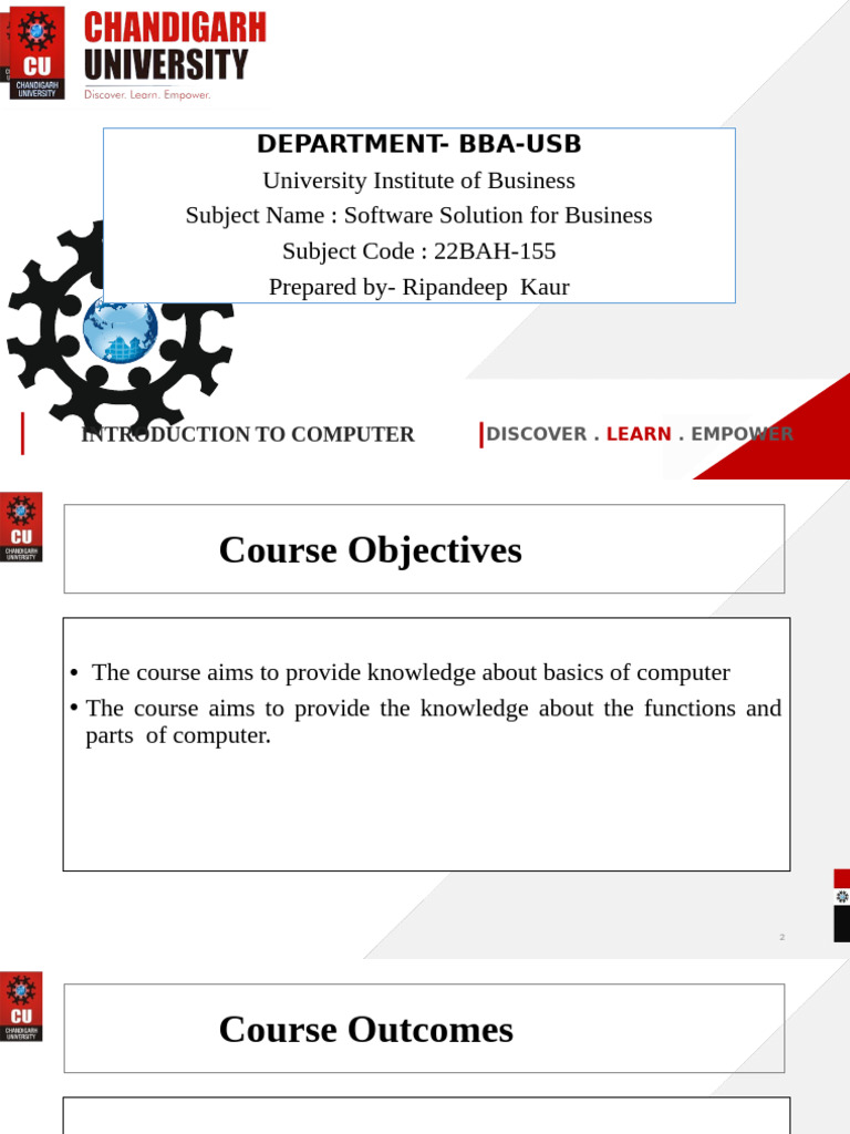Introduction To Computer | PDF