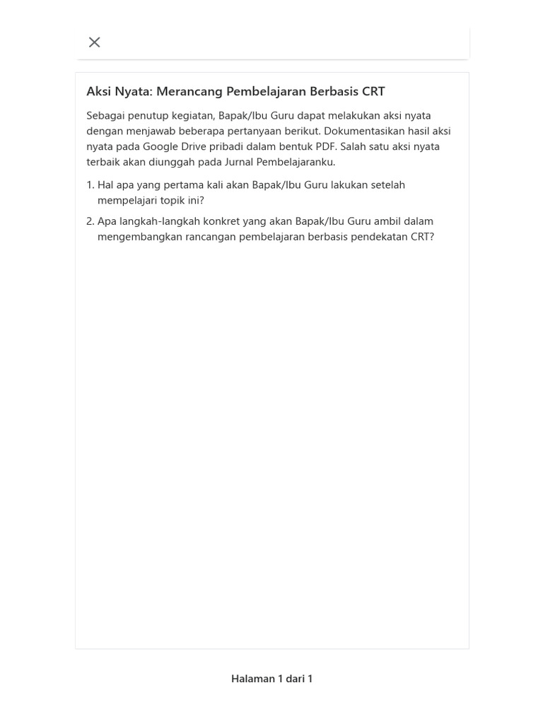 Aksinyata Topik 3 | PDF