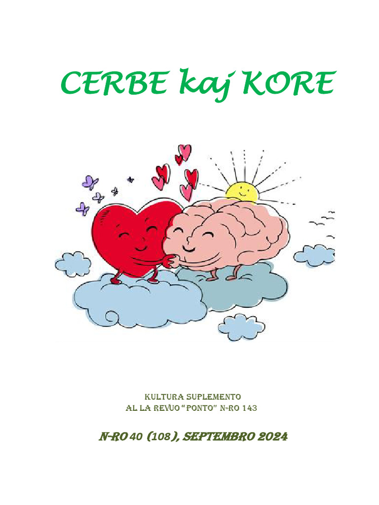 Cerbe Kaj Kore 40 Septembro 2024 | PDF