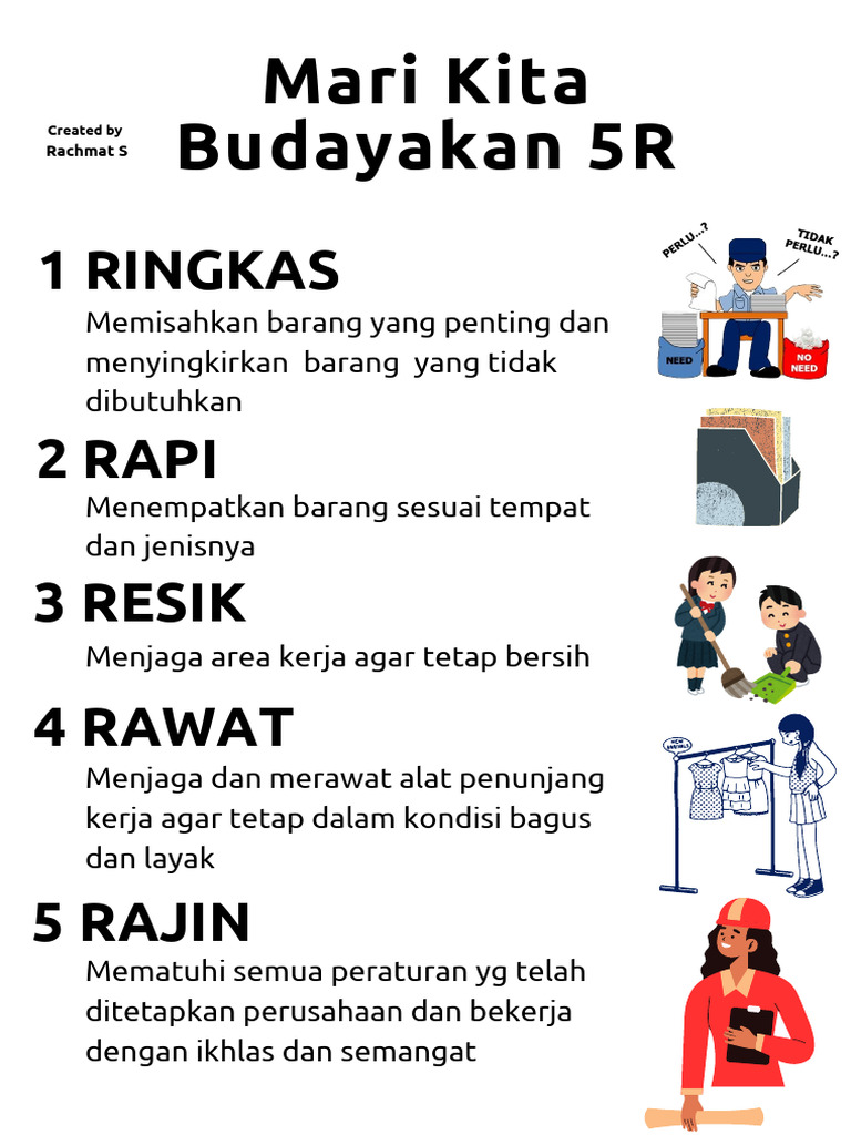 Krem Biru Poster Terapkan 5R (1) | PDF