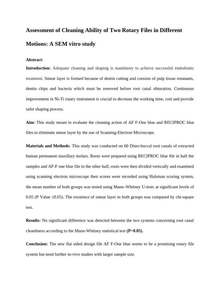 Smear Layer Paper FINAL 15-2 | PDF