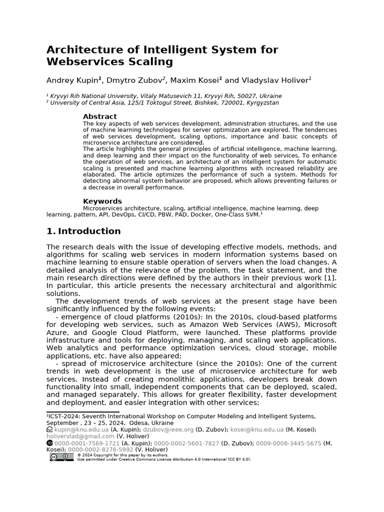 Paper Kupin Zubov Kosei Holiver | PDF | Artificial Neural Network ...