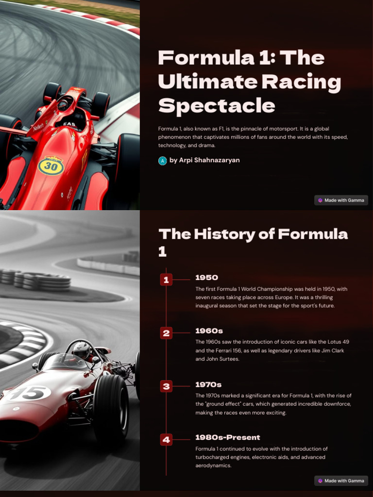 Formula-1-The-Ultimate-Racing-Spectacle | PDF