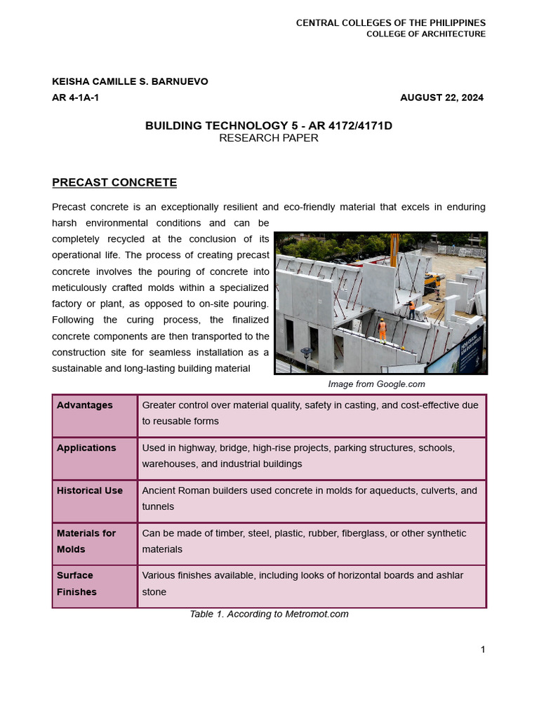 Building Utilities 5 - Research (KESHI BARNUEVO) | PDF