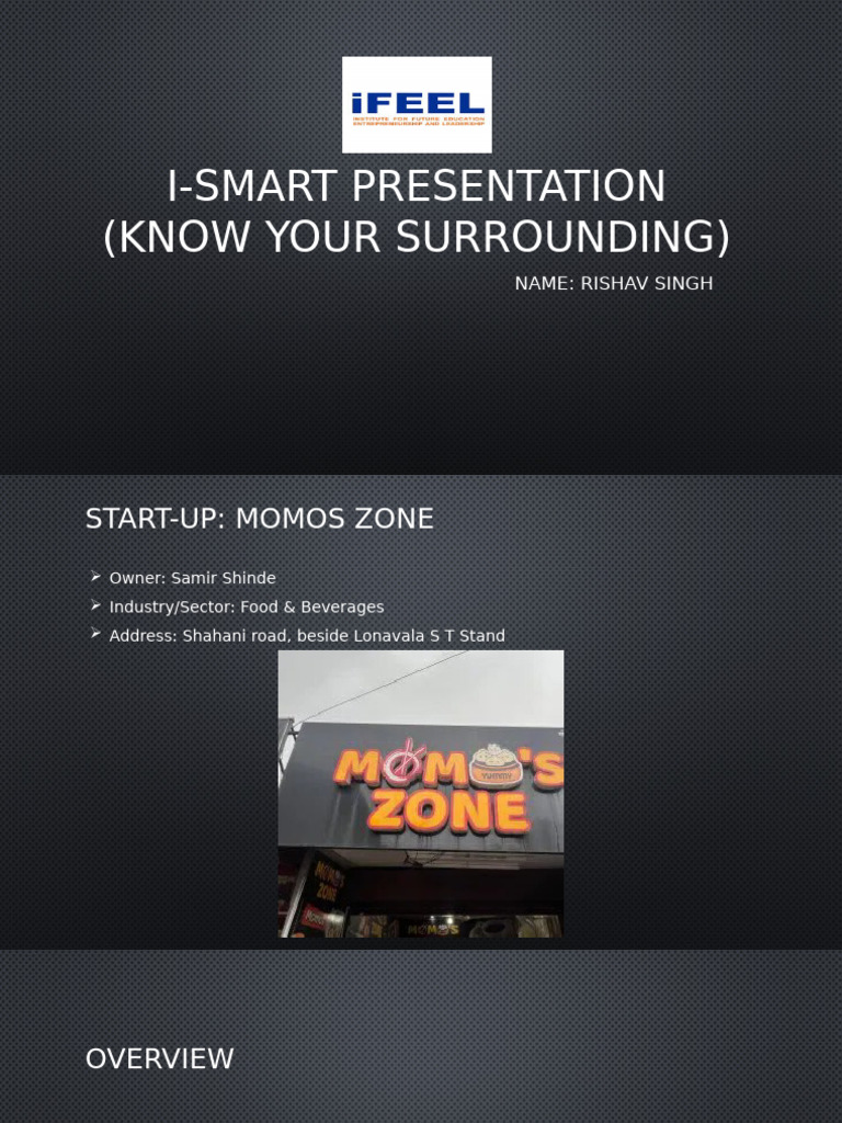 I-Smart Presentation Rishav | PDF