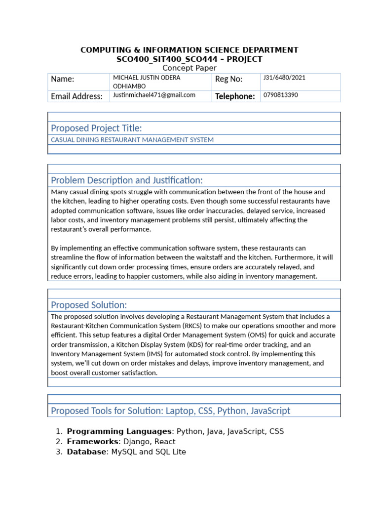 SCO400_SIT400_SCO444 Concept Paper Template | PDF