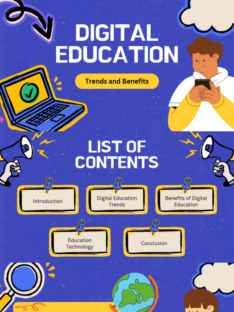 Blue and Yellow Illustrative Digital Education Presentation.pdf | PDF