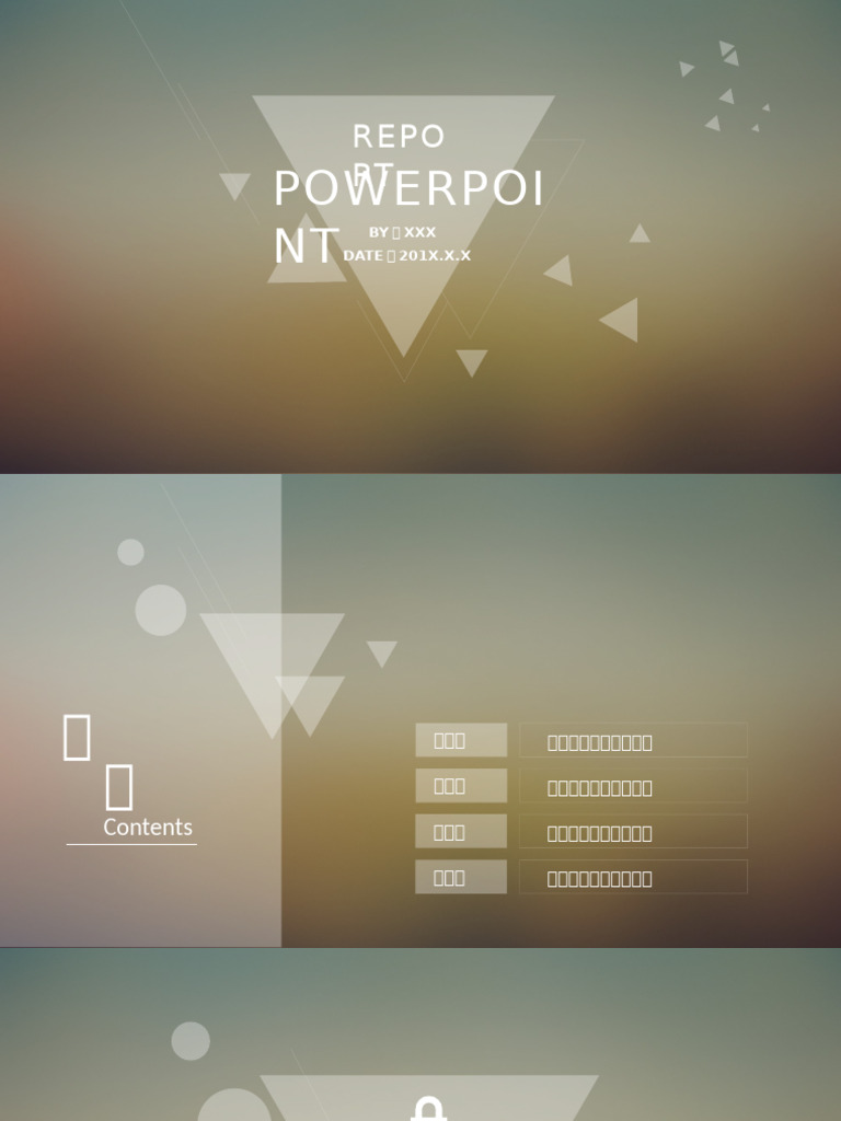 Dynamic Work Report Powerpoint Template | PDF