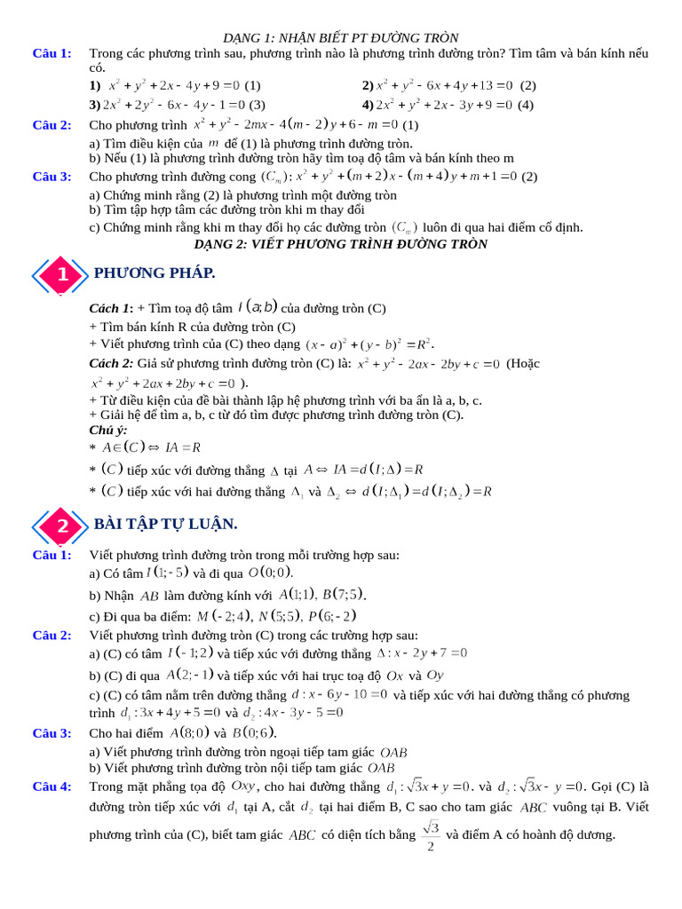 PT Đư NG Tròn | PDF