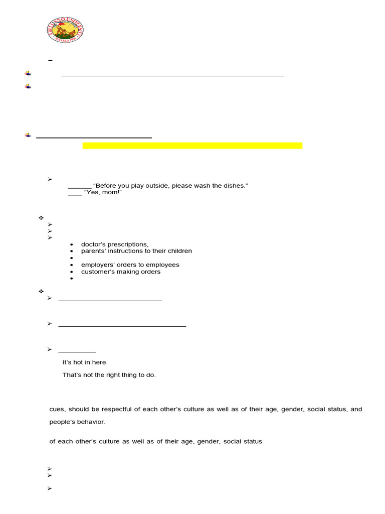 Week 7 - Functions of Communication (Regulations and Control) | PDF ...