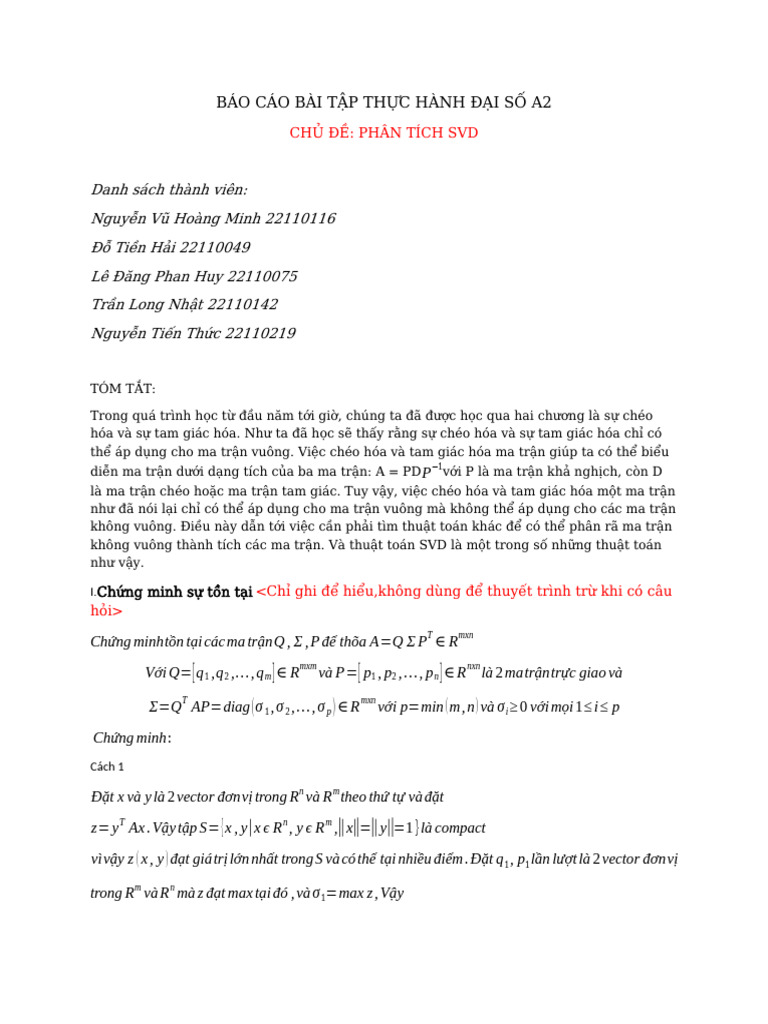 SVD (Full) | PDF | Vietnam | Teaching Methods & Materials