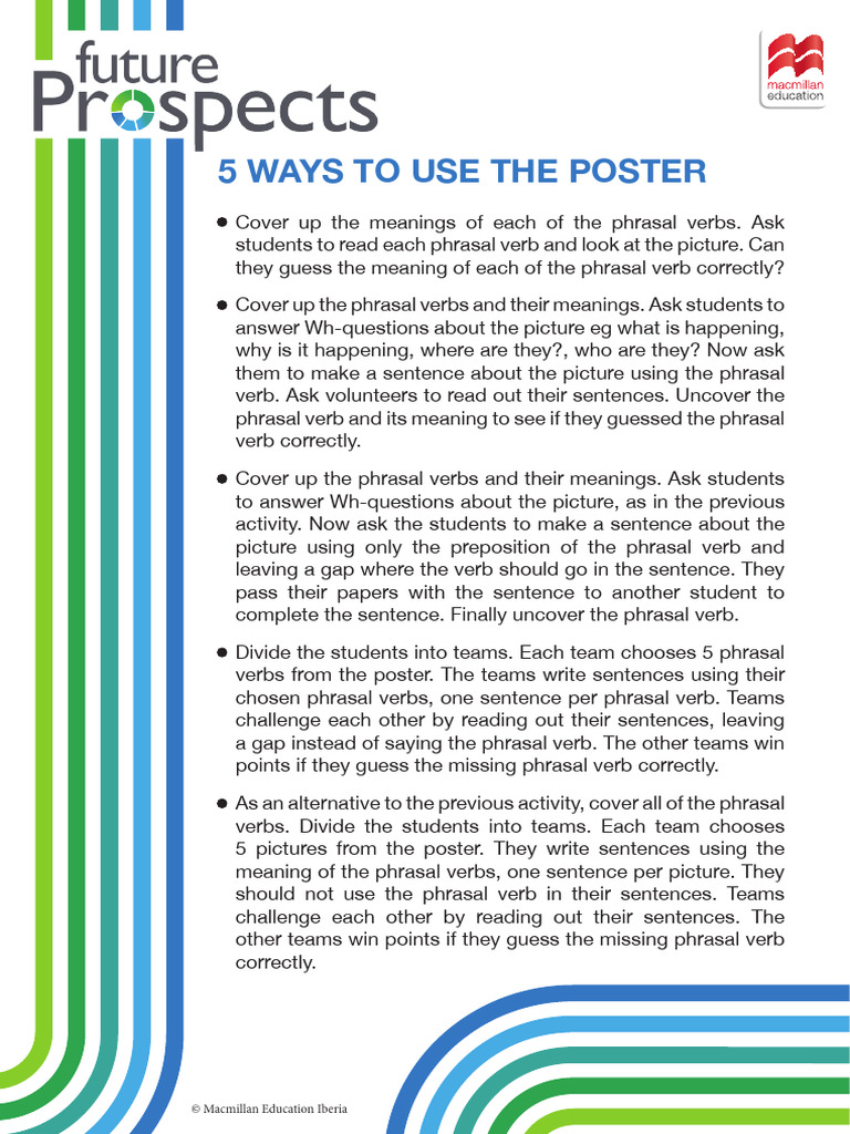 Poster Prospects Activities | PDF