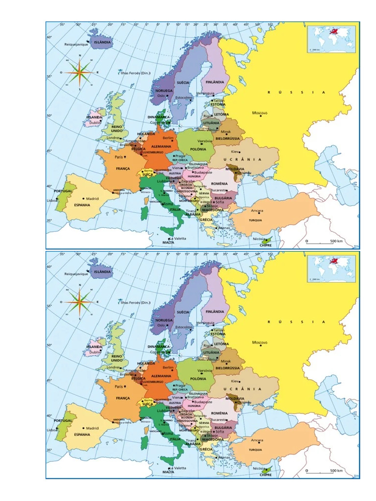 Mapa Politico Da Europa Pdf
