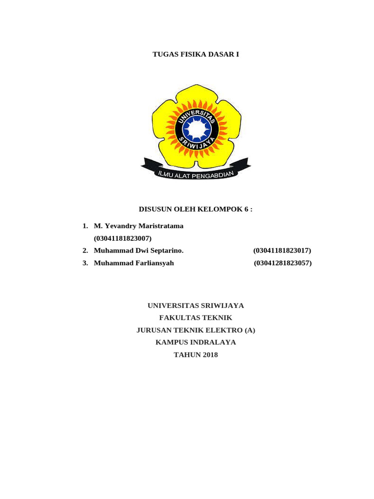 Tugas 3 - Kelompok 6 - Kelas A - Kampus Indralaya | PDF Tugas 3 - Kelompok 6 - Kelas A - Kampus Indralaya | PDF