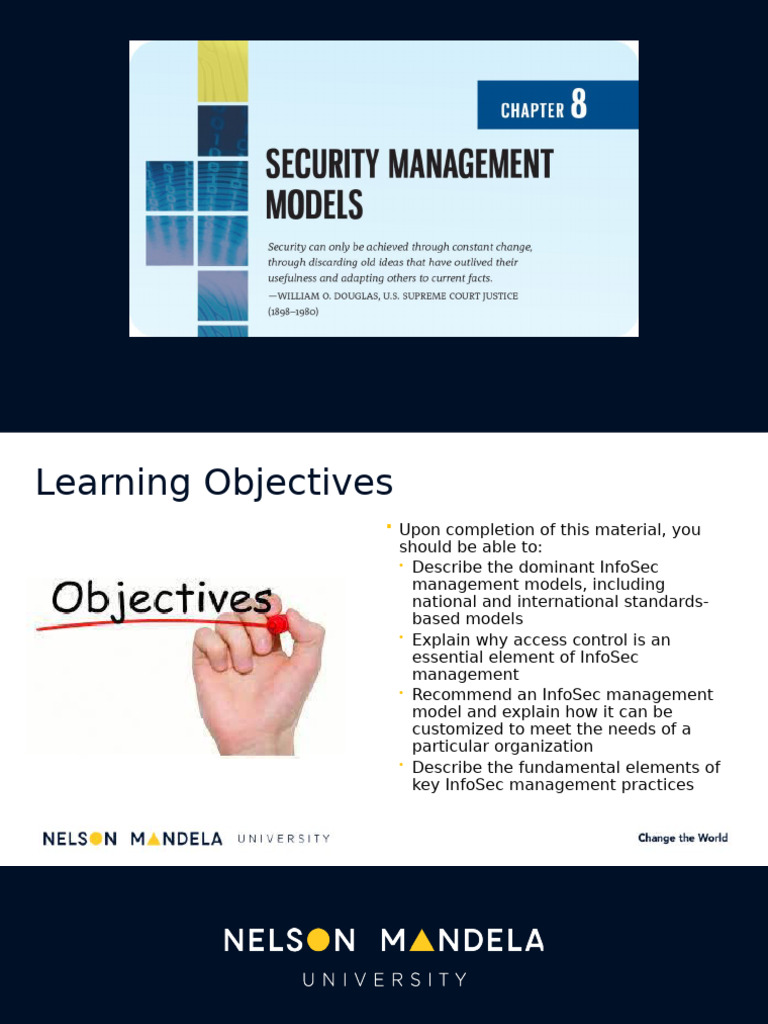 Chapter_8_Security Management Models | PDF