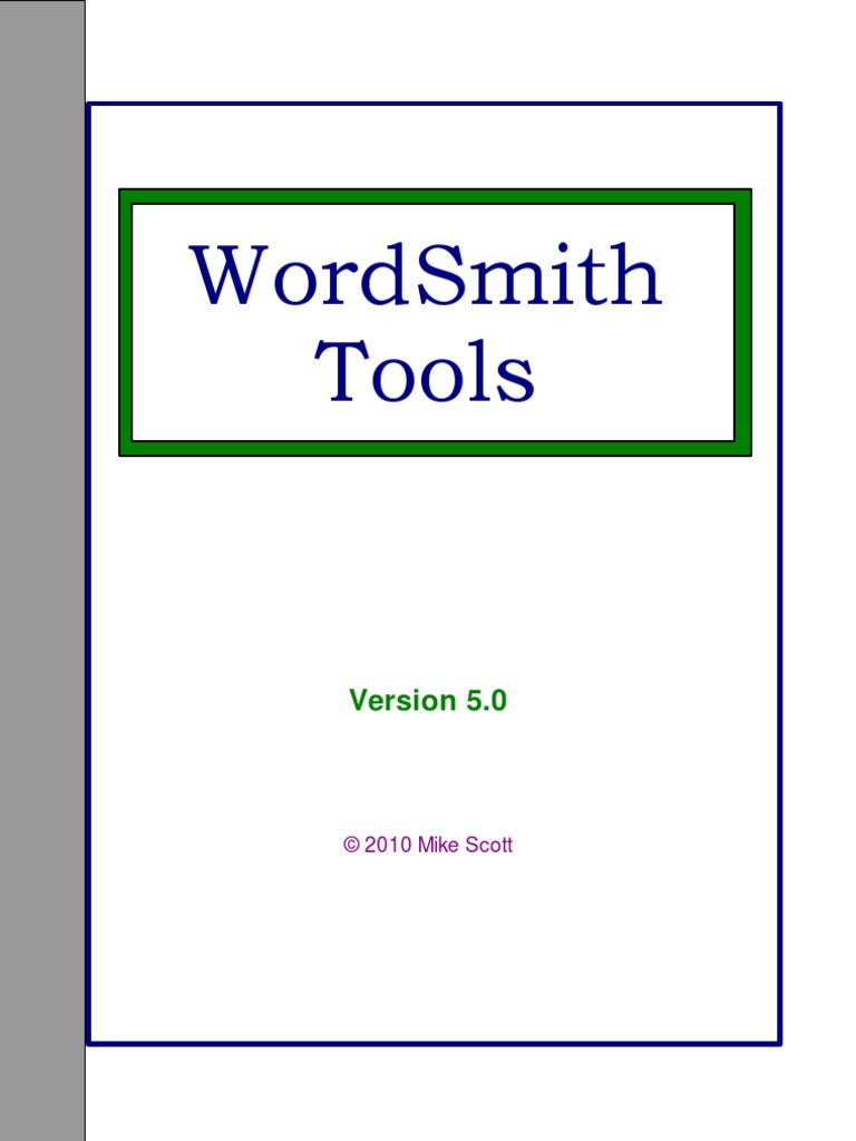 Word Smith | PDF | Search Engine Indexing | Tag (Metadata)