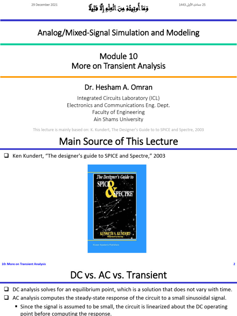 Ams Lec 10 Tran v01 | PDF