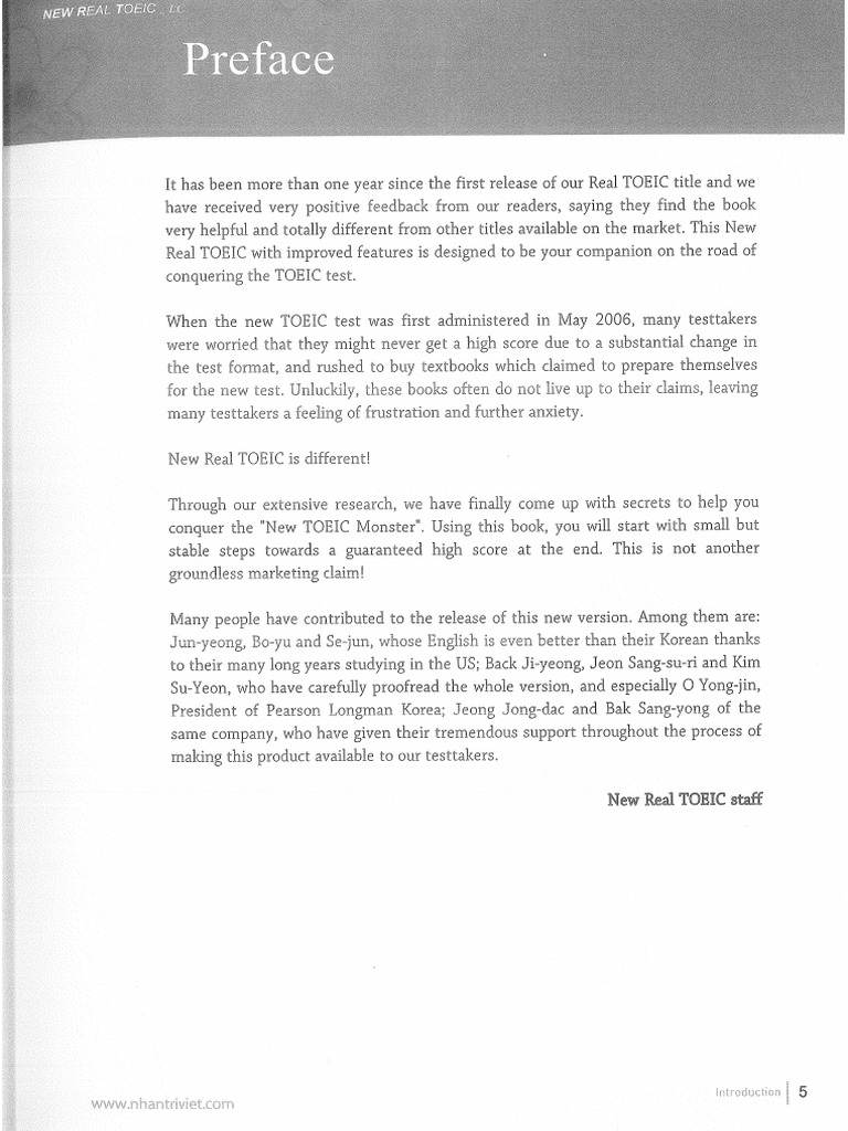 New Longman Real Toeic-LC | PDF