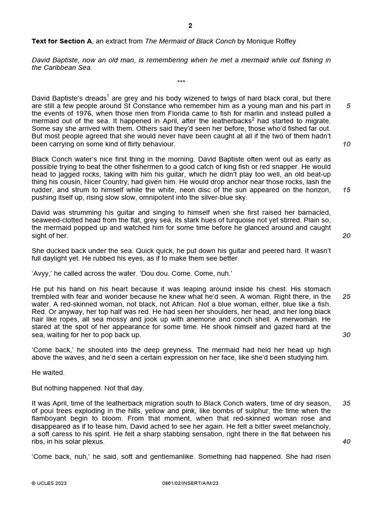 Paper 2 Insert For Revision | PDF