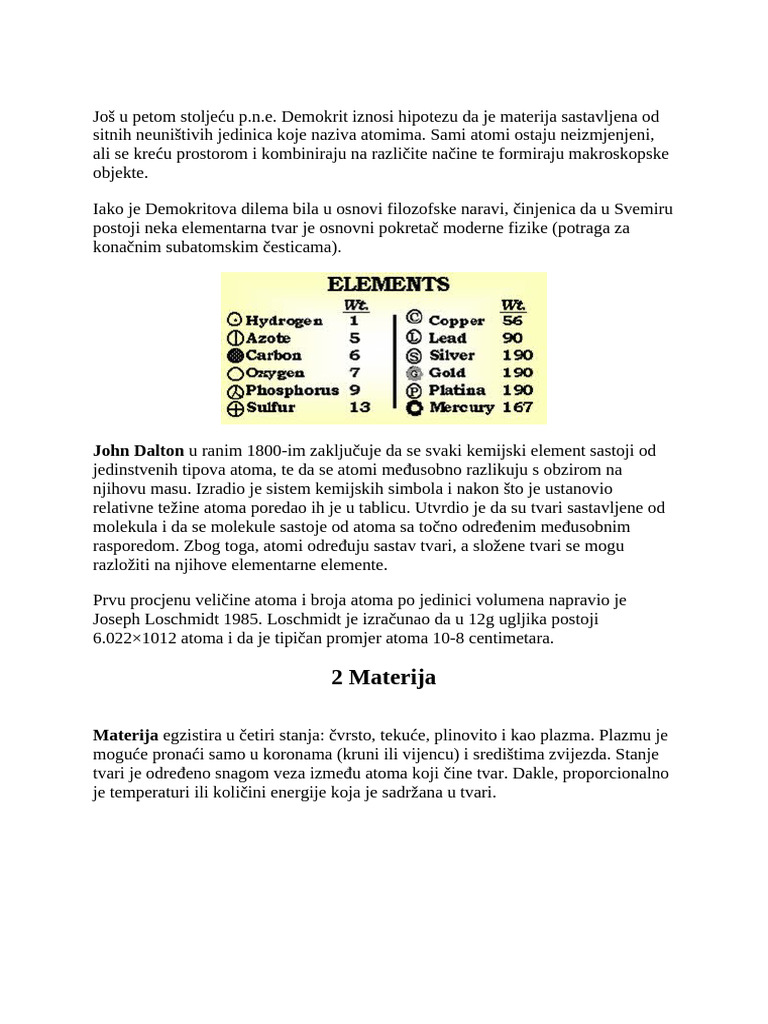 Teorija Atoma I Kvantna Fizika | PDF