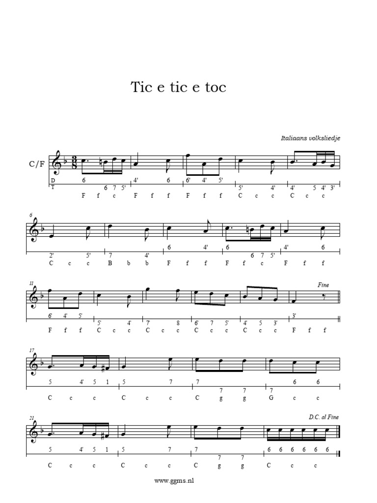 Tic e Tic e Toc CF | PDF