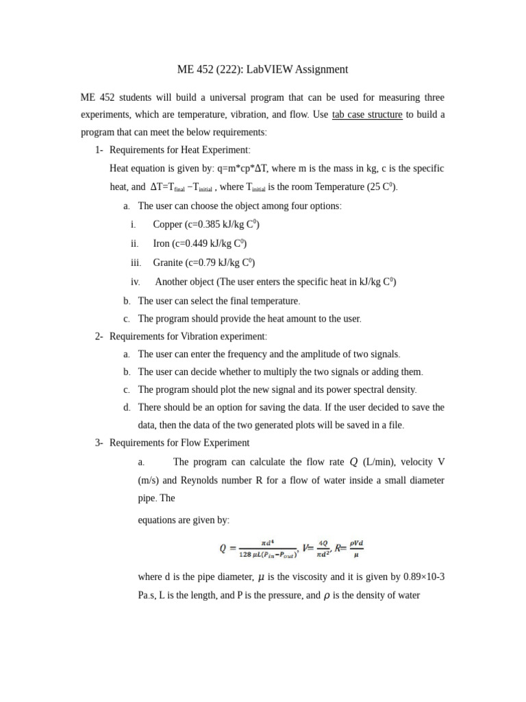 ME 452 Term Project 231 | PDF