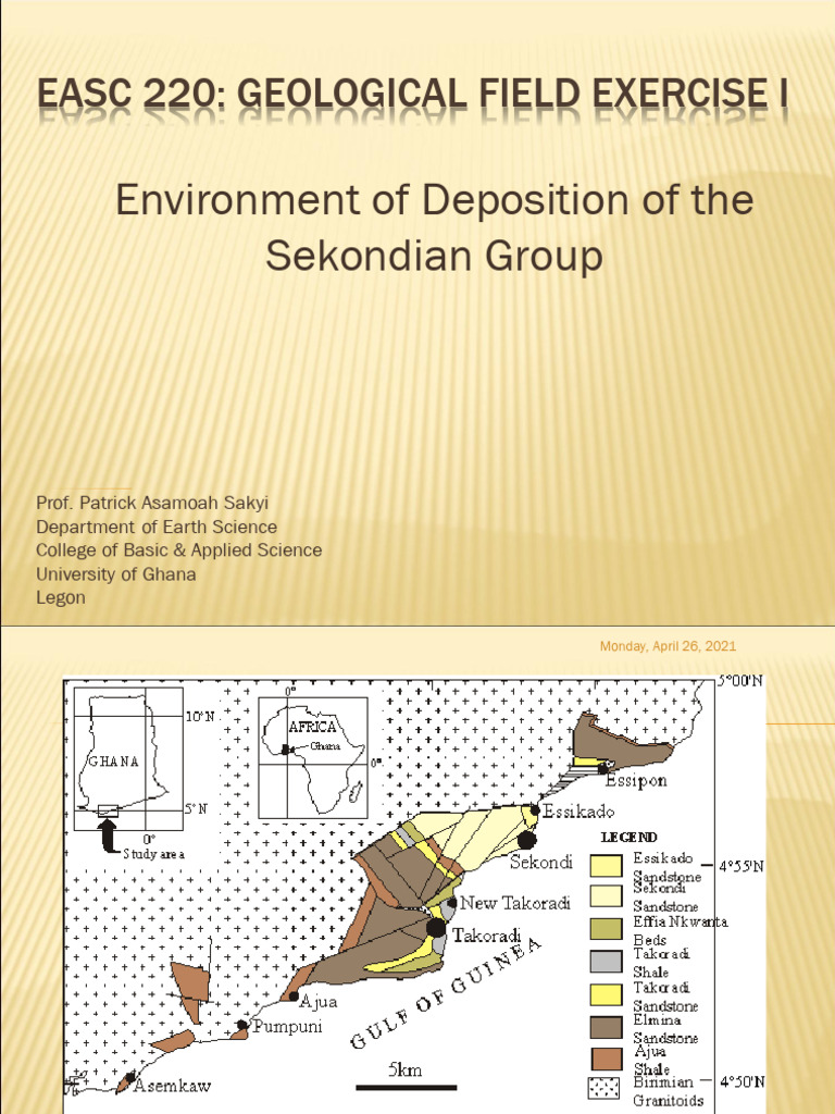 EASC 220 - D - Environment of Deposition | PDF