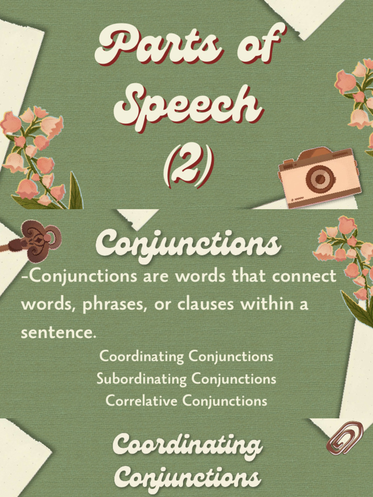 PARTS OF SPEECH 2 | PDF