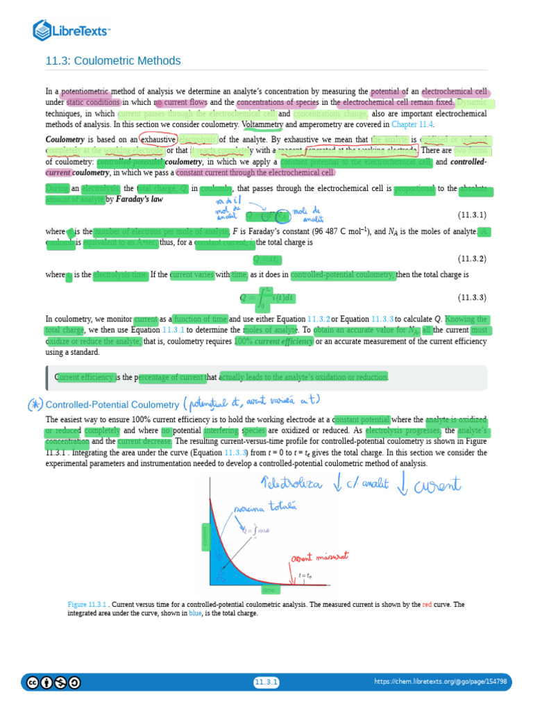 11.03 Coulometric Methods | PDF