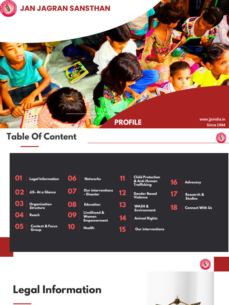 Jan Jagran Sansthan Organization Profile | PDF