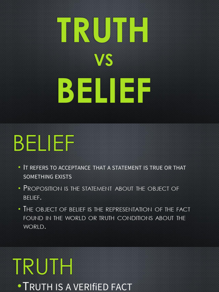 Domain of Truth | PDF