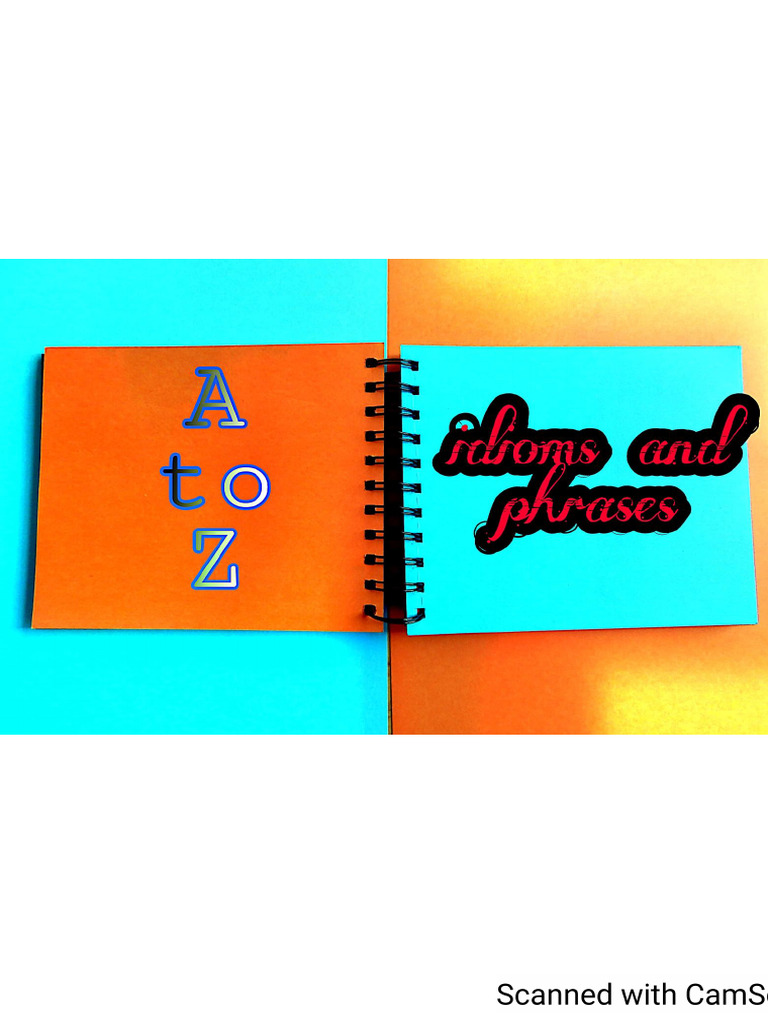 A To Z Idioms Phrases For CDS | PDF