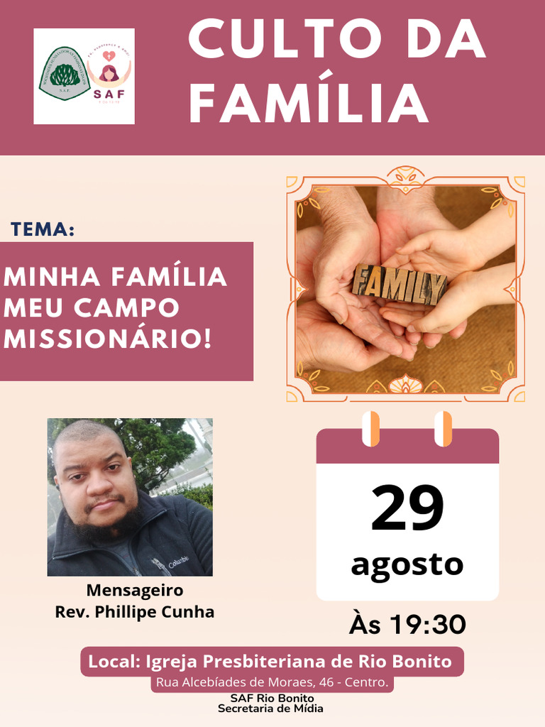 Culto Da Família | PDF
