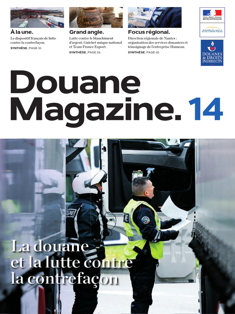 Douane Magazine 14 | PDF