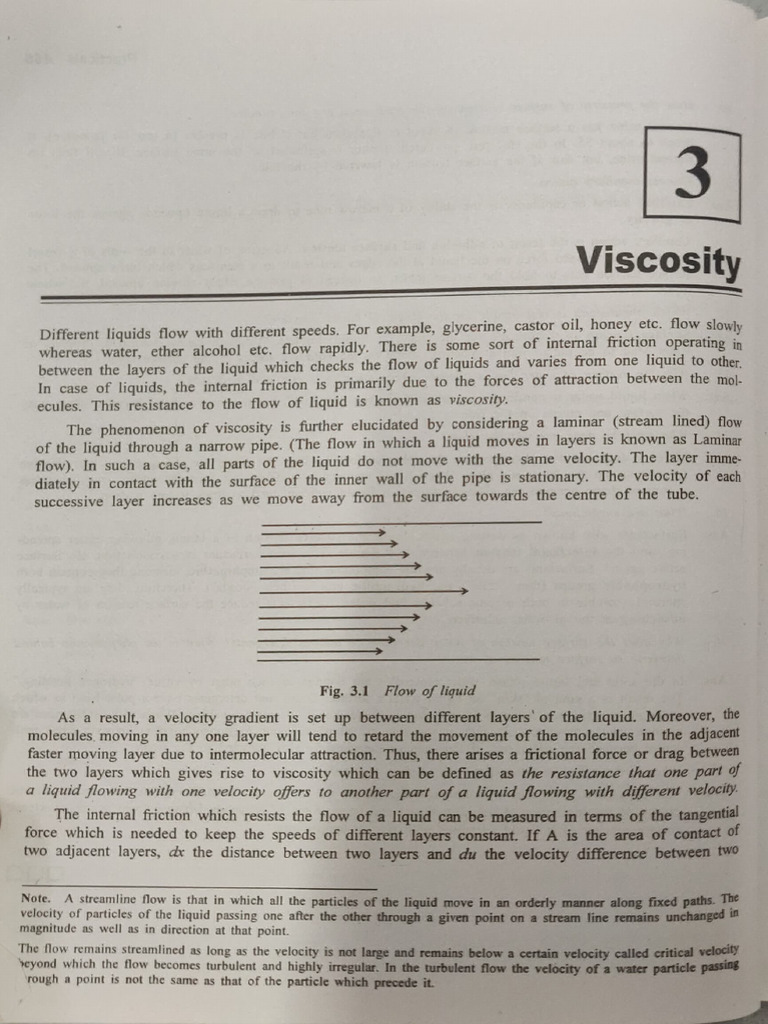 Viscosity - Practical (Chemistry) | PDF
