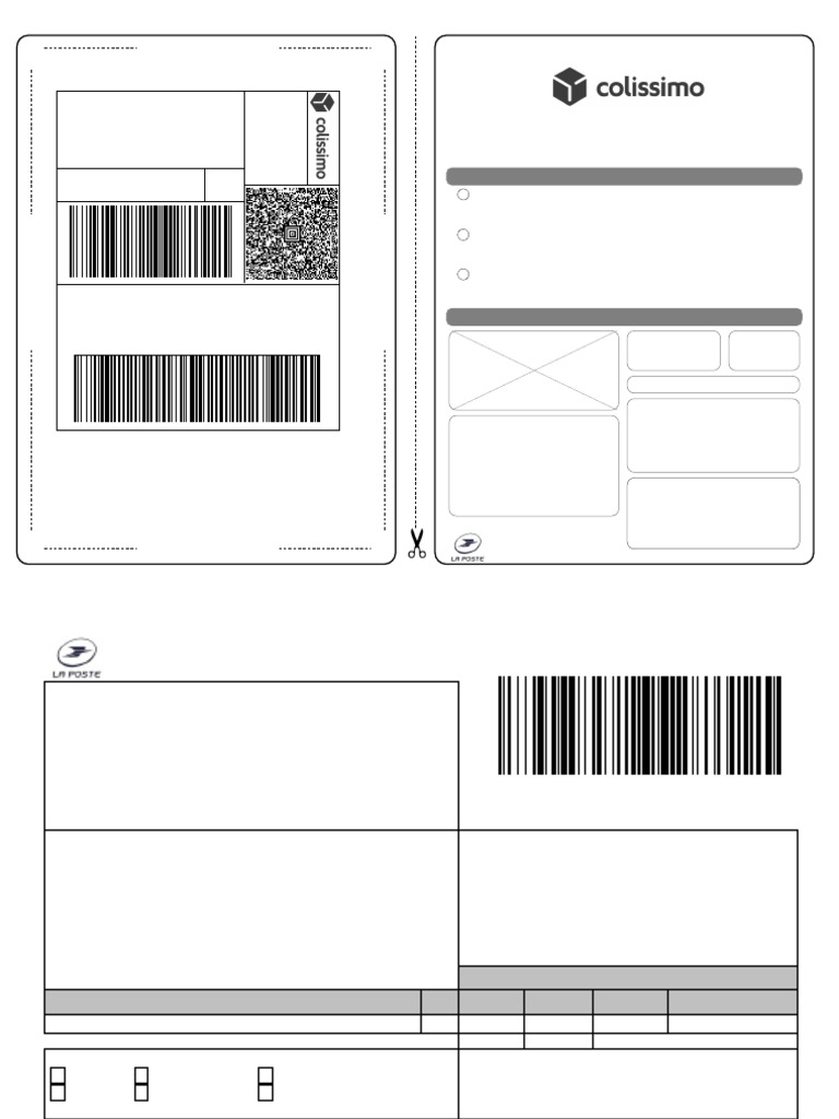 Etiquette Colissimo 2024 4 24 Z0017017591 CW351002905FR | PDF
