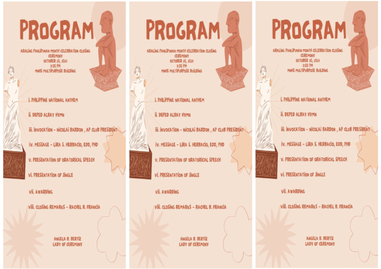 AP Month Celeb Program | PDF