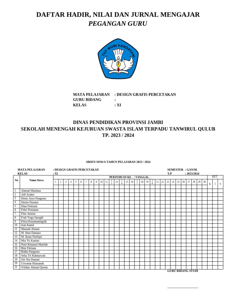 Pegangan Guru (DGP 11) | PDF