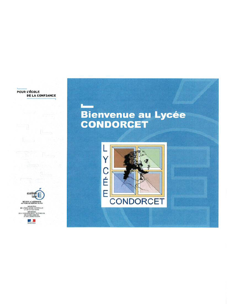 Présentation Lycée Condorcet | PDF