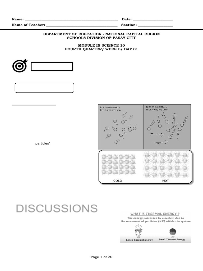 4 Science 9-Q4-W5 | PDF