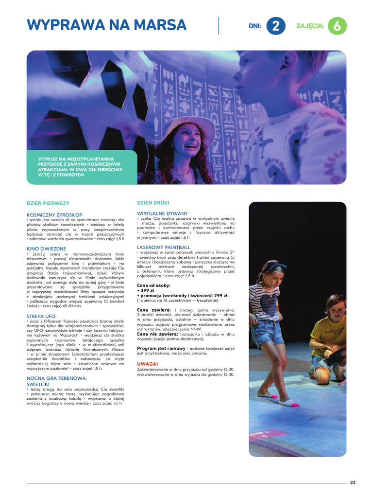 2 Dni - Wyprawa Na Marsa | PDF