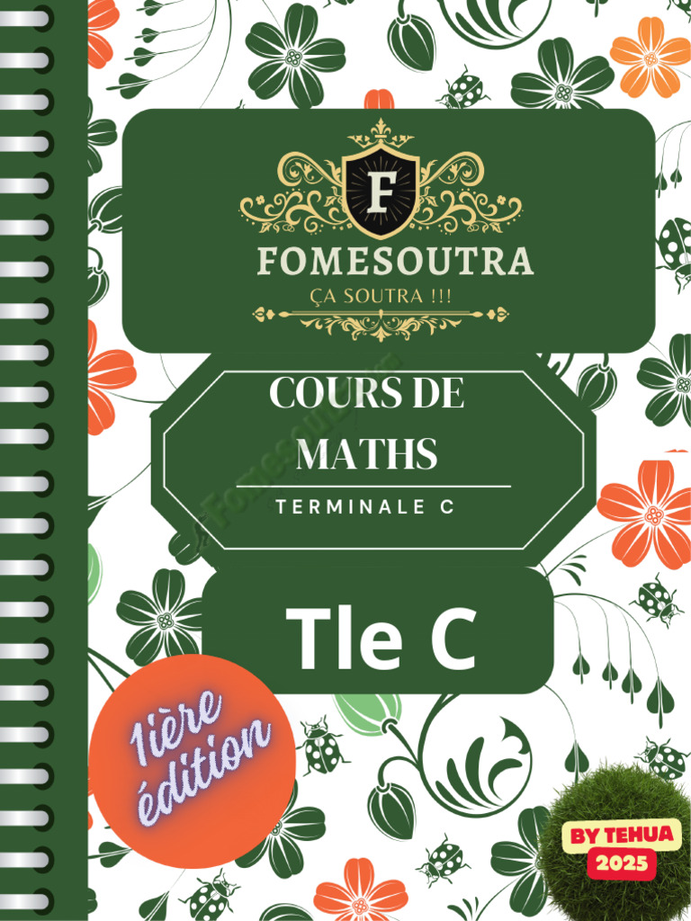 Cours Apc Maths Tle C Online 2025 | PDF