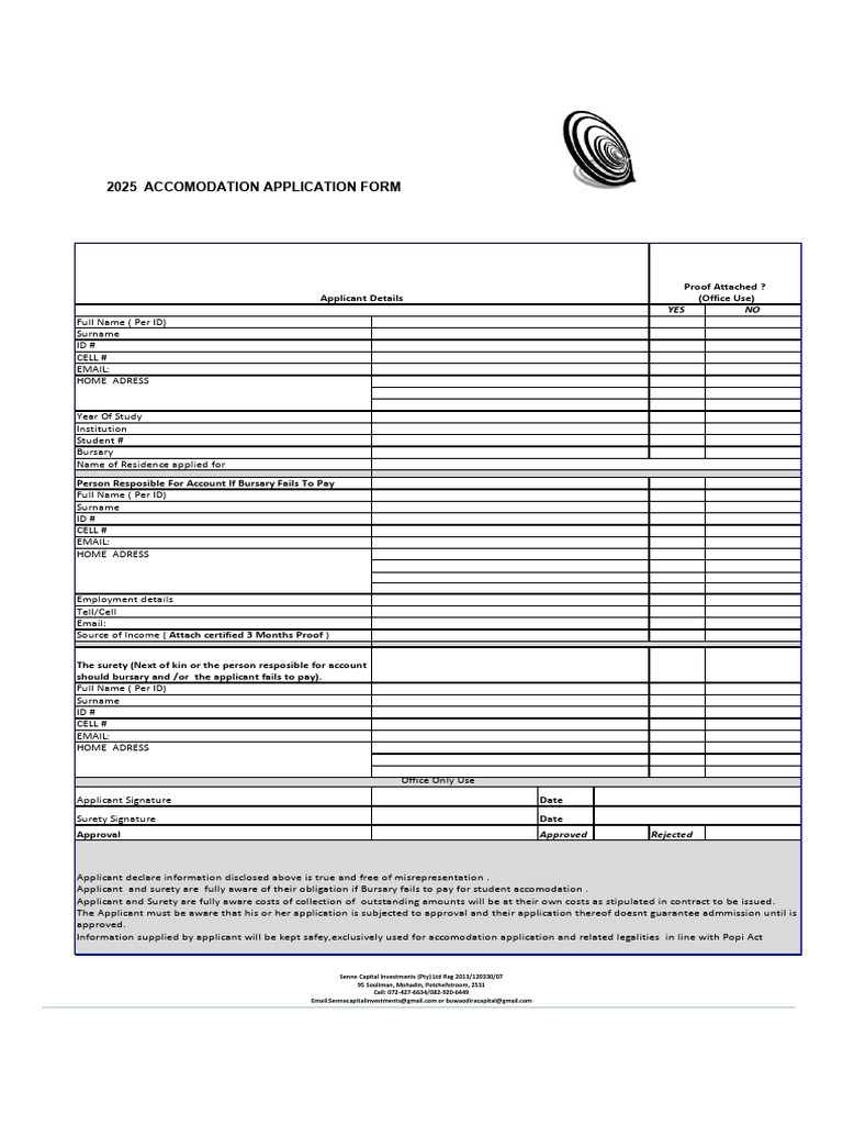 2025 Application Form-2 | PDF